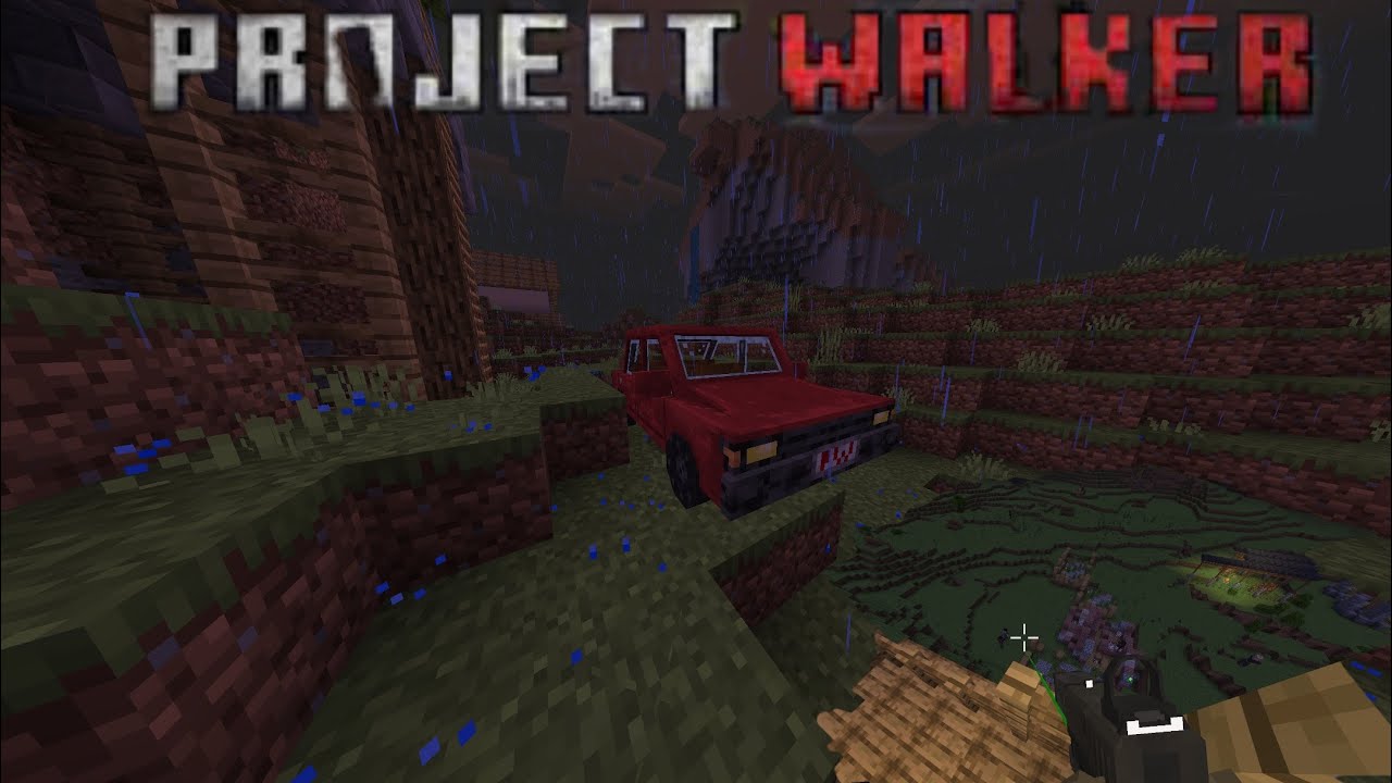 Project walker addon MCPE S1:E1 new car - YouTube