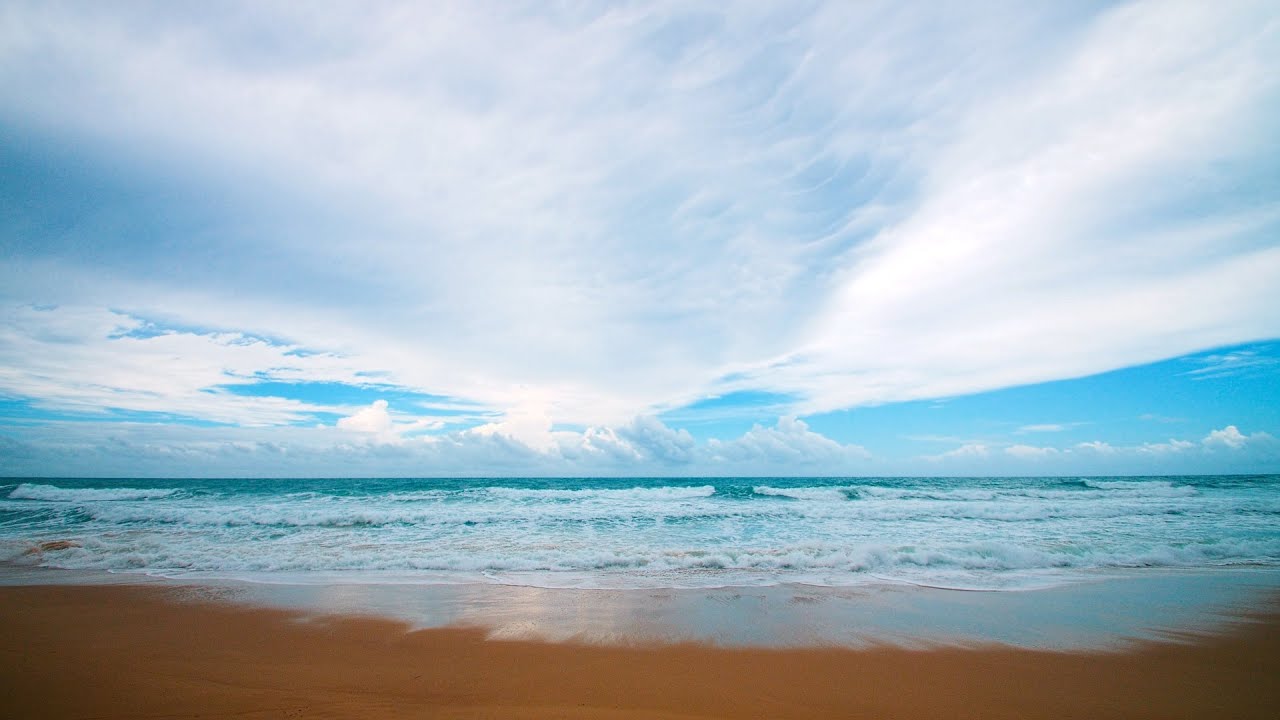 Rolling Ocean Waves | White Noise for Meditation, Work, Study & Sleep ...