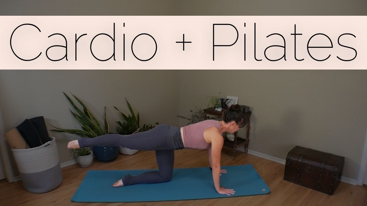 Cardio + Pilates | No Jumping Cardio - YouTube