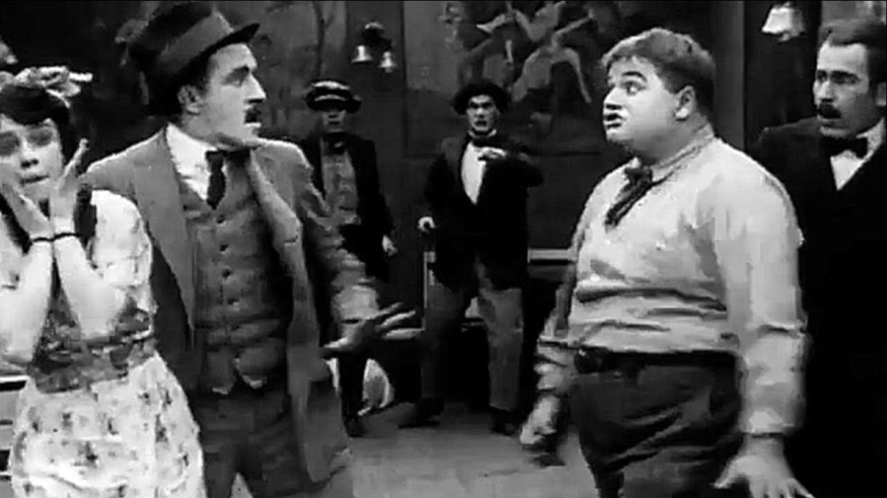 Leading Lizzie Astray (1914) Roscoe 'Fatty' Arbuckle, Minta Durfee ...