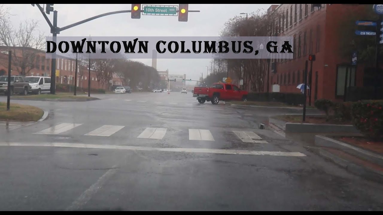 Columbus GEORGIA Quick Driving Tour - YouTube