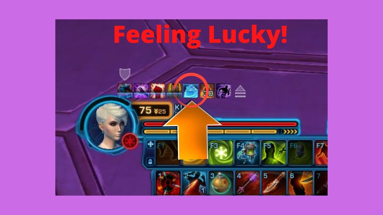 SWTOR, Nar Shaddaa Nightlife gambling buff, Feeling Lucky? - YouTube