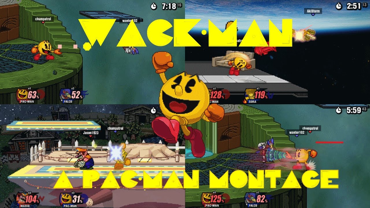 [SSF2] Wack-Man (A Pac-Man Montage) - YouTube