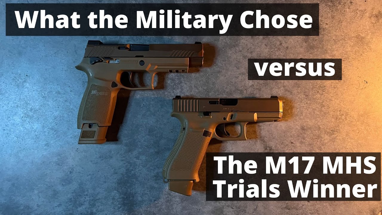 Who Really Won the M17 MHS Contract? Glock 19X vs Sig P320 - YouTube