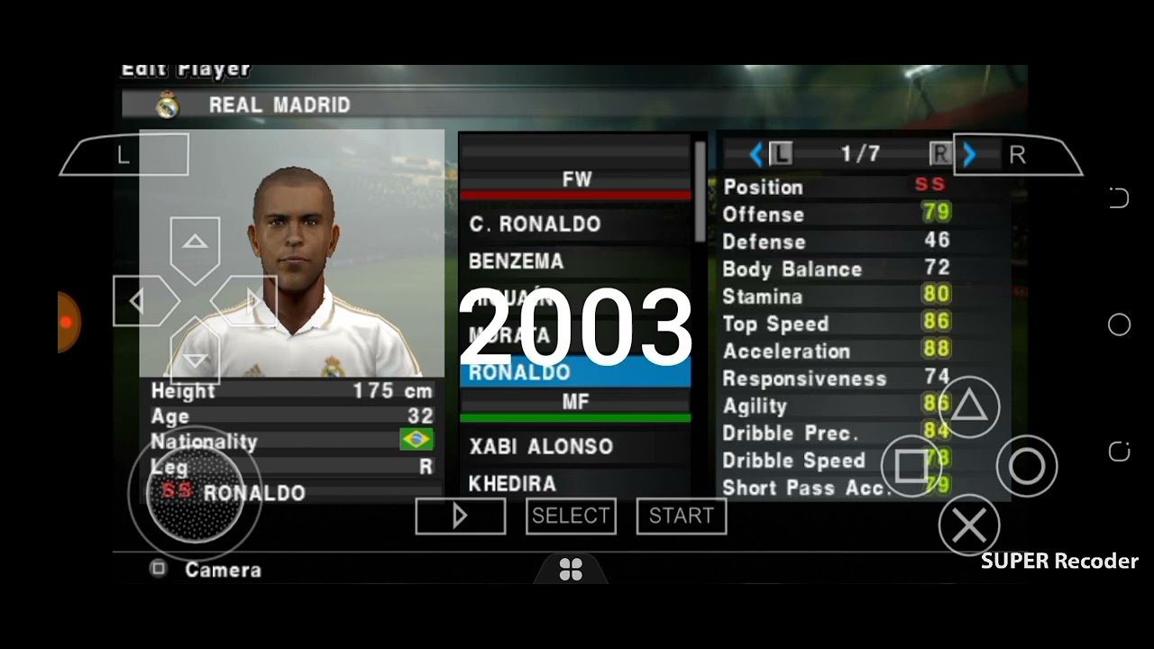 PES 2012 EVOLUTION RONALDO 1993-2011 🇧🇷 - YouTube