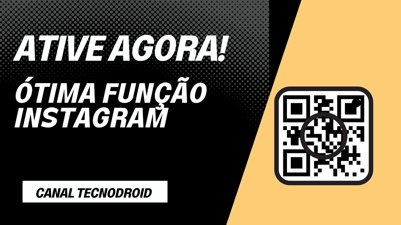 COMO ATIVAR A FUN O QR CODE YouTube COMO ATIVAR A FUN O QR CODE YouTube