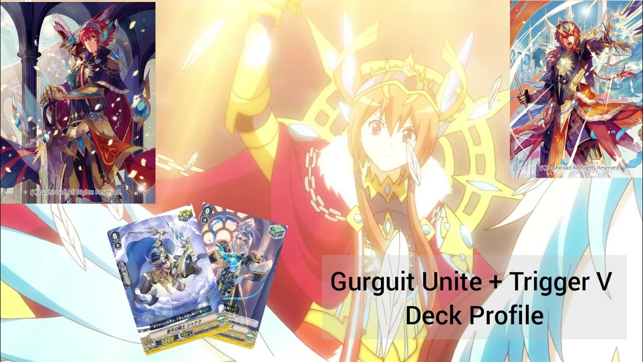 Vanguard Deck Profile(Premium) : Gold Paladin Gurguit + Trigger V - YouTube