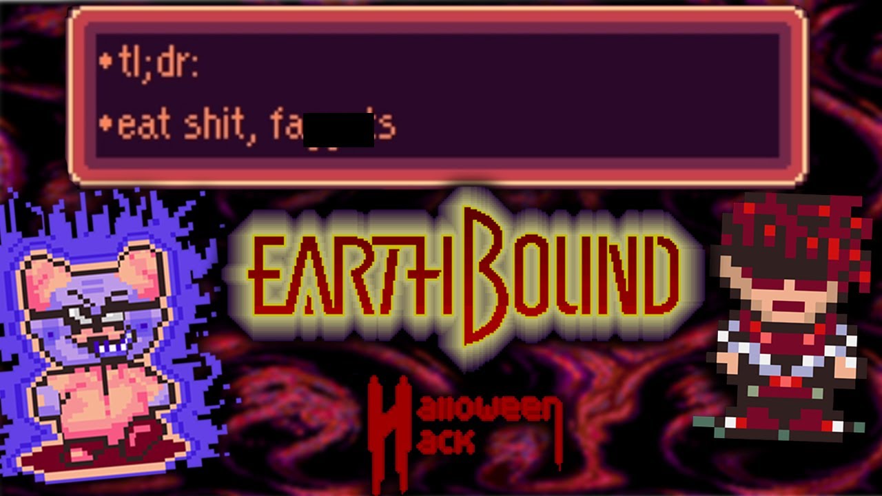 Toby Fox's Most CONTROVERSIAL Game | Earthbound Halloween Hack - YouTube