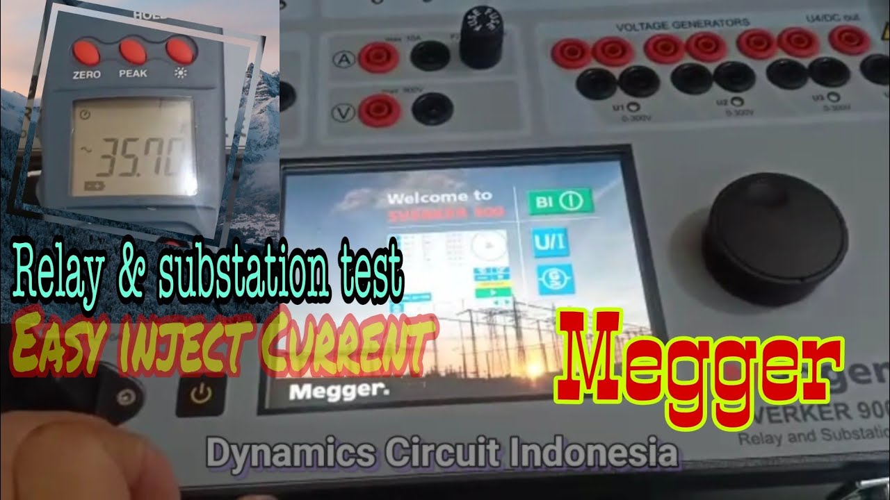 Megger Sverker 900 - YouTube