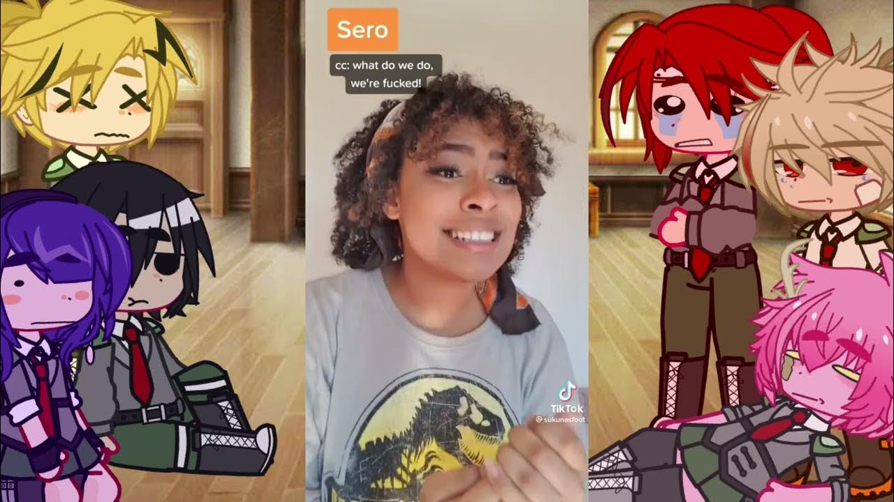 The Bakusquad Reacts To Dekusquad Tiktoks Youtube