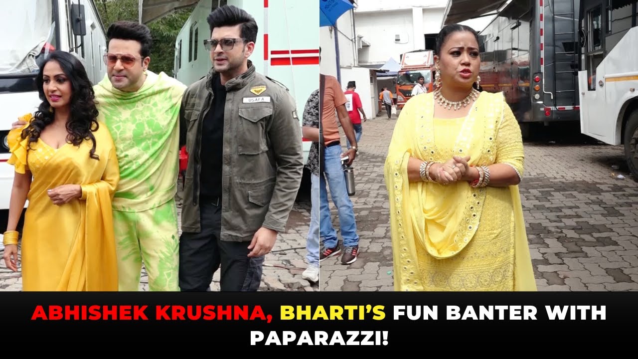 Lol! Krushna Abhishek Praises Wife Kashmera In A Fun Way, Bharti's Fun Banter With the Paps and ...