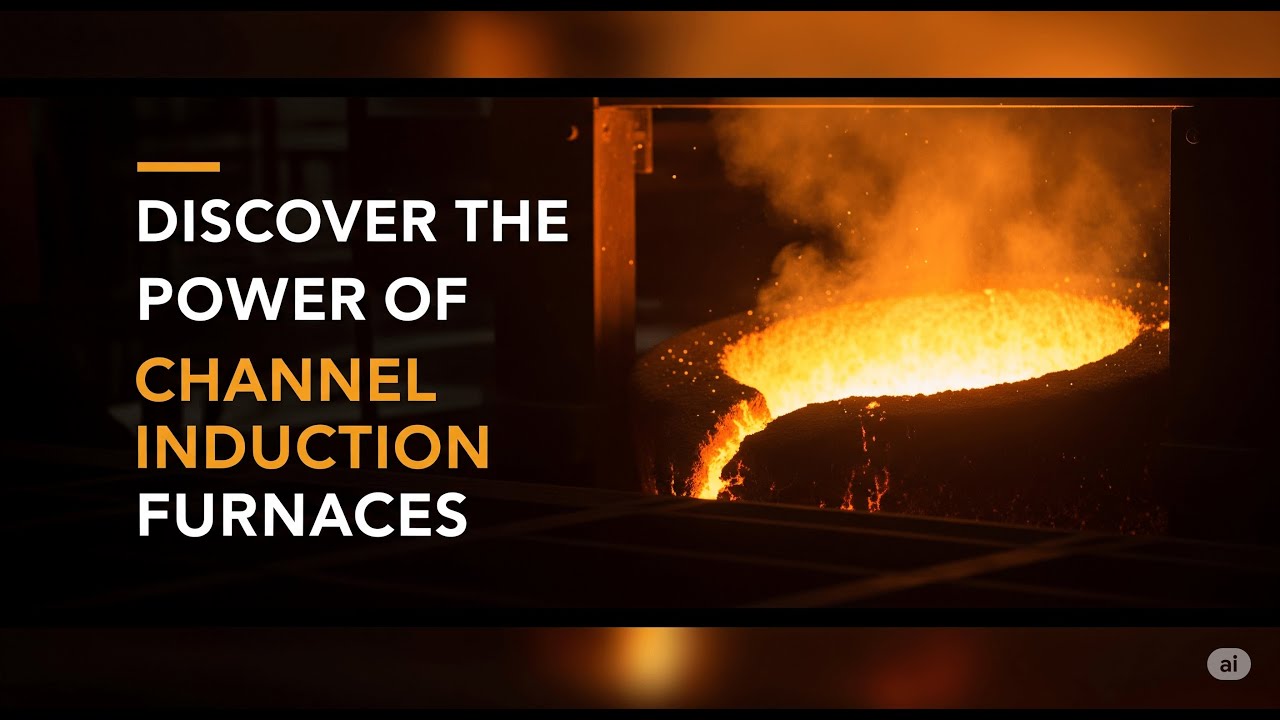 Channel Induction Furnace: How Metal Melts with Magnets! - YouTube