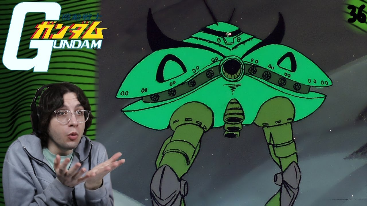 Mobile Suit Gundam Episode 36 REACTION "Big-Zam's Last Stand" - YouTube