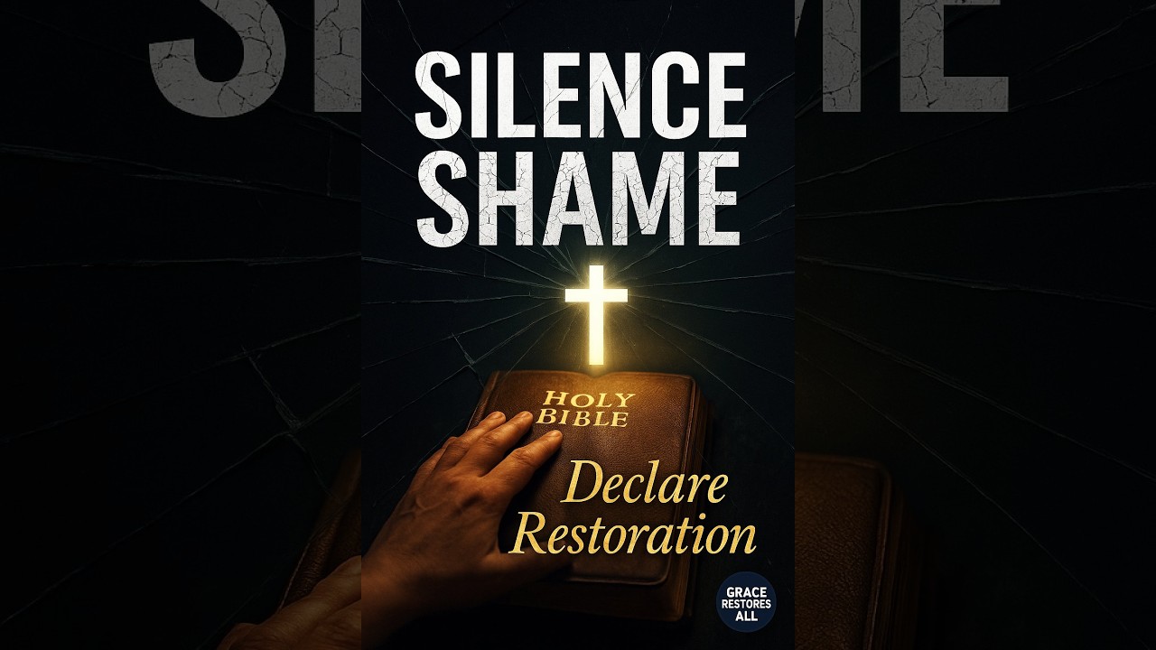 Silence Shame with God’s Promises | Declare Restoration Over Your Past ...