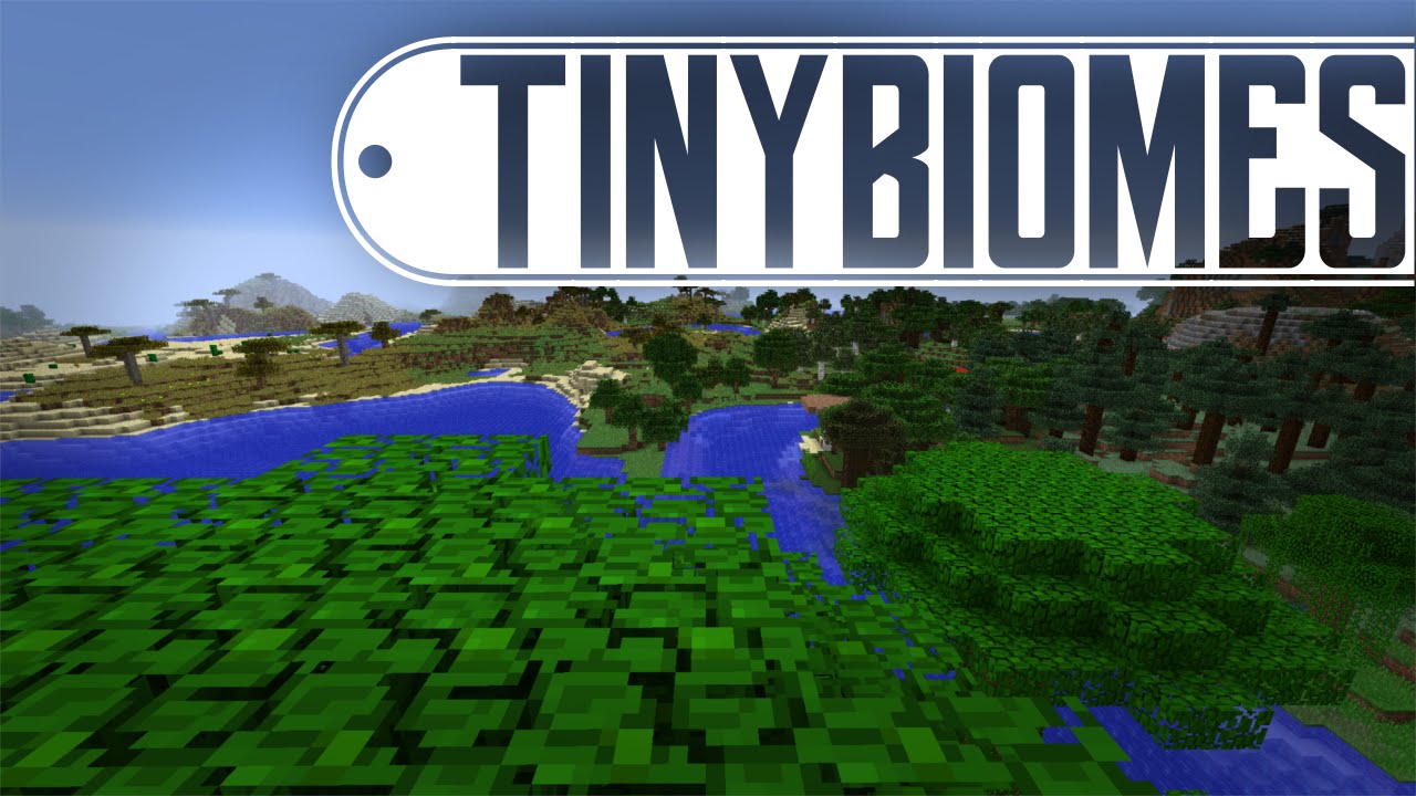 TINY BIOMES - Customizing Minecraft Worlds - YouTube