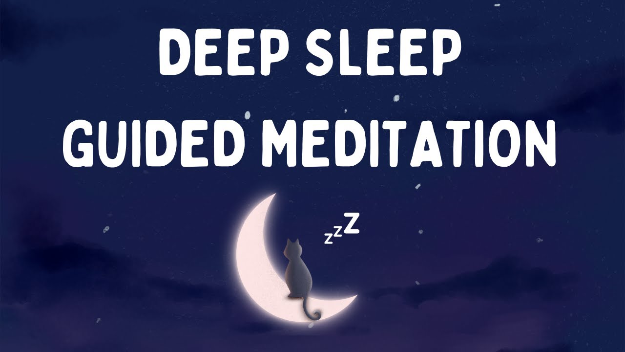 Deep Sleep Guided Meditation with Soothing Gentle Ocean Waves - YouTube