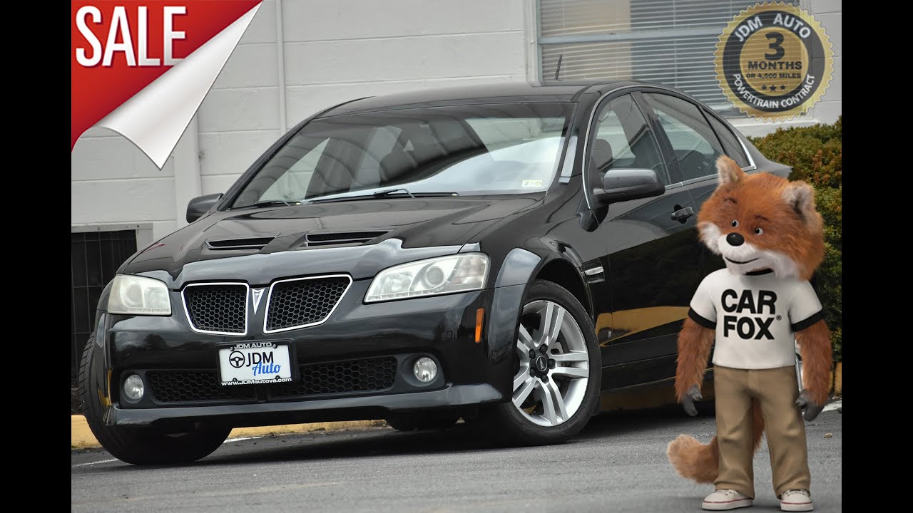 2008 PONTIAC G8 FOR SALE AT JDM AUTO - YouTube