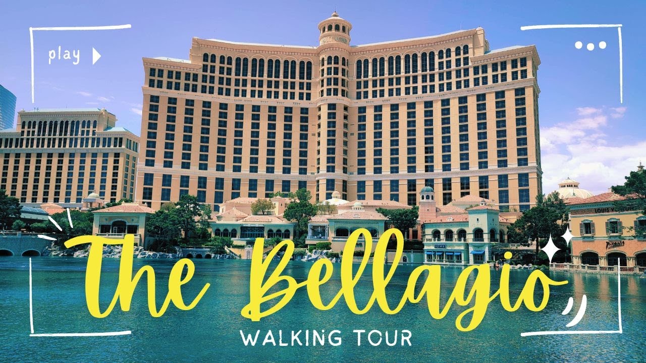 4K BELLAGIO HOTEL-CASINO-CONSERVATORY AND BOTANICAL GARDEN-WALKING TOUR ...