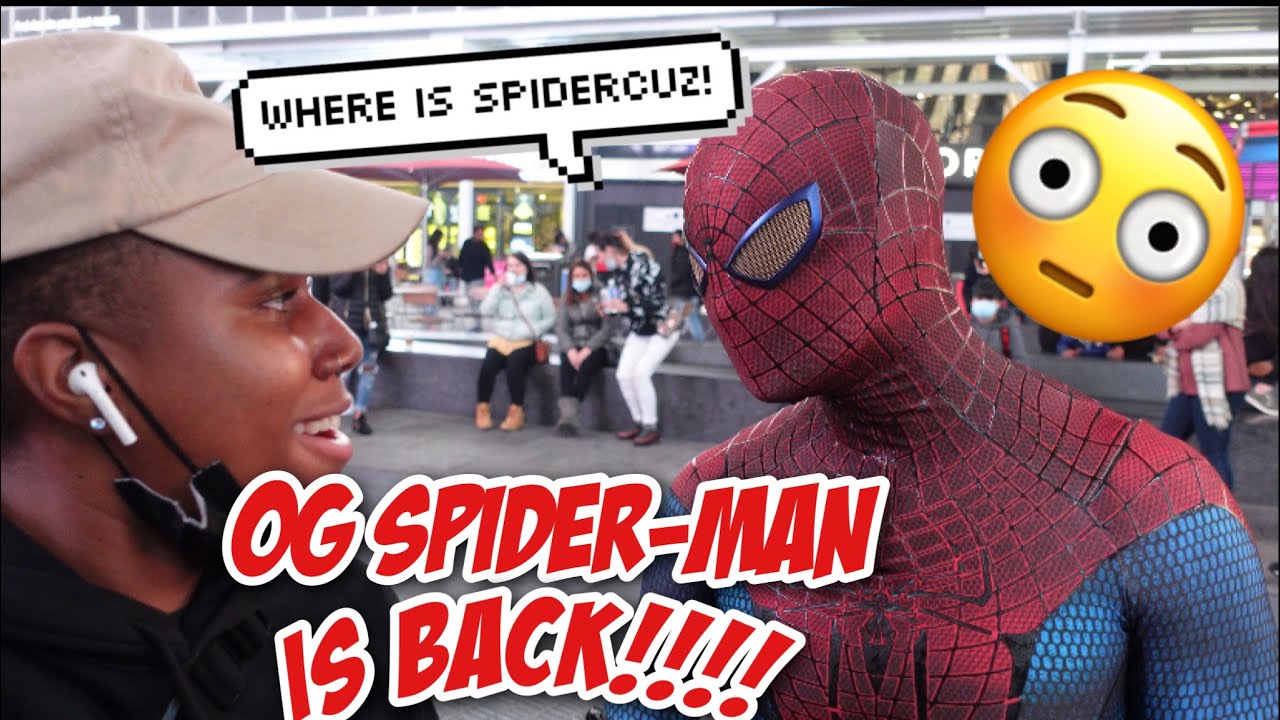 Spidercuz Tries to Outshow Spiderman *Didn't Go Well!!* - YouTube