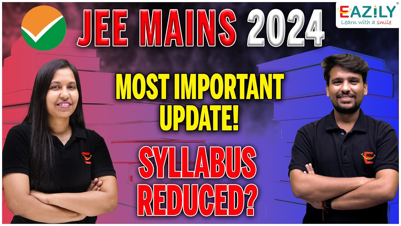 JEE Mains 2024 Syllabus Reduced 🤯 | Physics New Syllabus Detailed ...