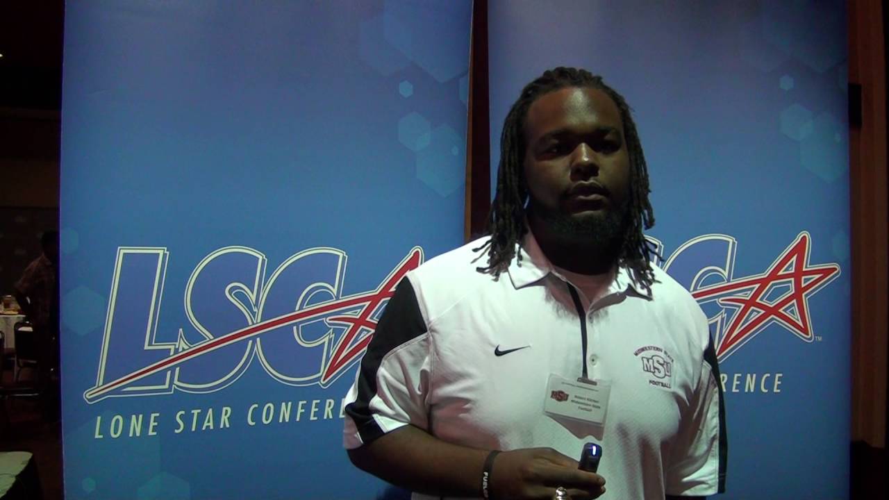 Midwestern State's Robert Kitchen (DL, Sr., LaGrange, Texas) - YouTube