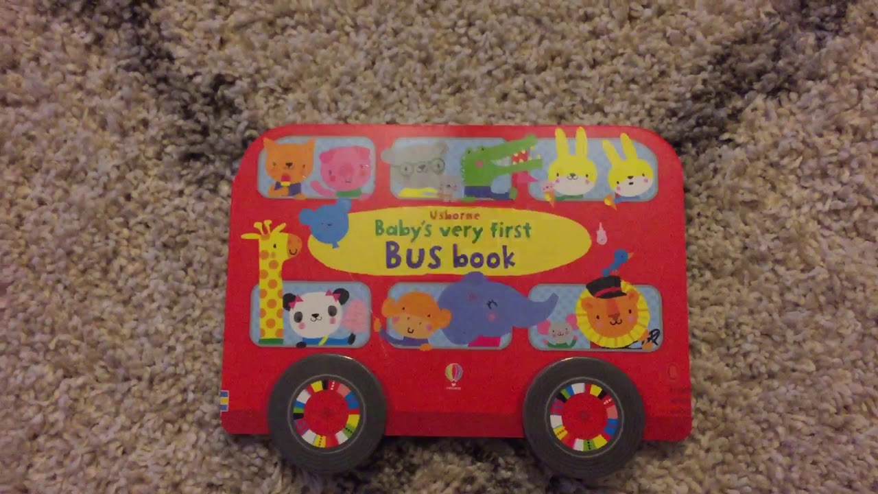 Usborne Baby’s Very First Bus Book - YouTube