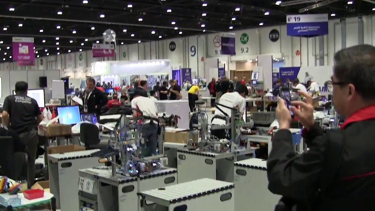Festo MPS_WorldSkills 2017 Abu Dhabi_Mechatronics Competition_Day 2 ...