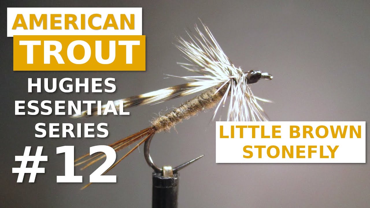 Fly Tying a Little Brown Stone - Classic American Stonefly Pattern ...