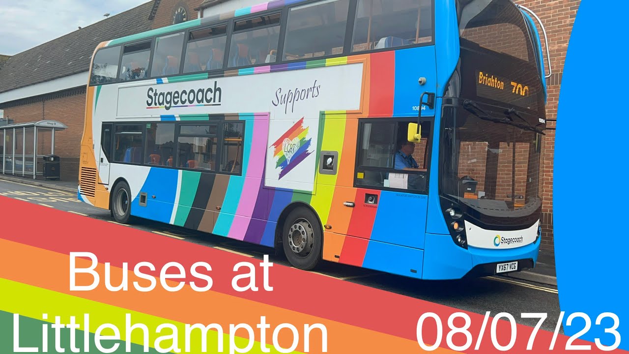 Buses at Littlehampton | 08/07/23 - YouTube