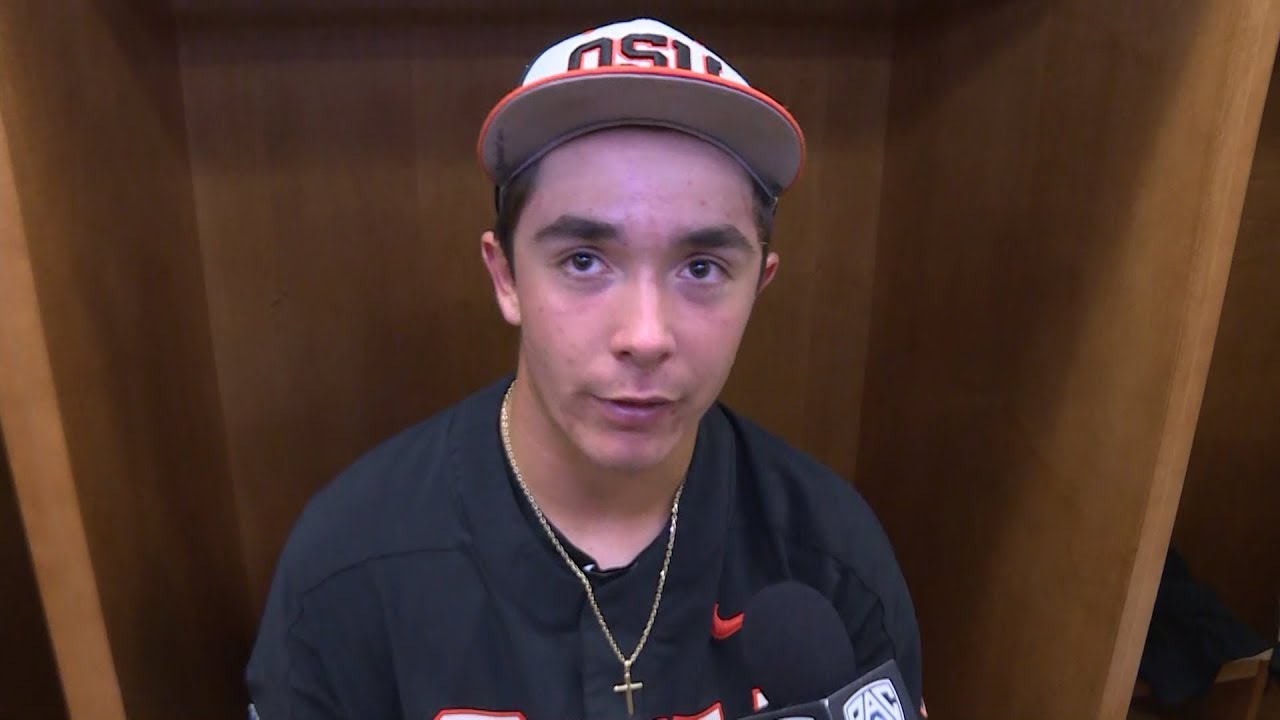 Oregon State freshman Christian Chamberlain fans 11 in relief on ...