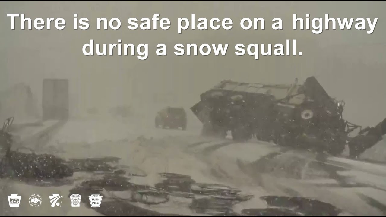 NWS State College Snow Squall Safety Video - YouTube