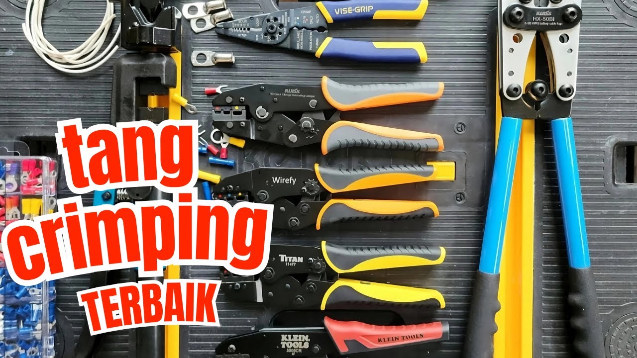 5 Rekomendasi TANG CRIMPING RJ45 Terbaik Anti GAGAL! - YouTube