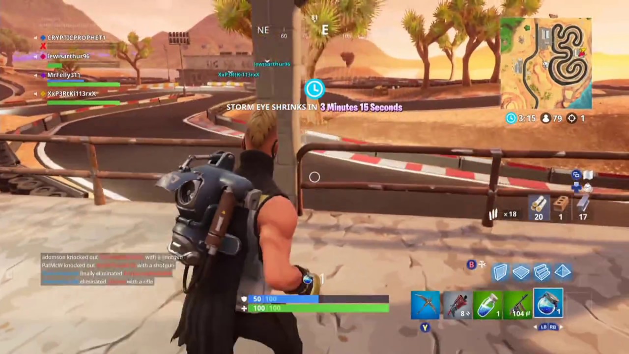 SETTING THE WORLD RECORD ON THE NEW FORTNITE RACE TRACK!!! - YouTube