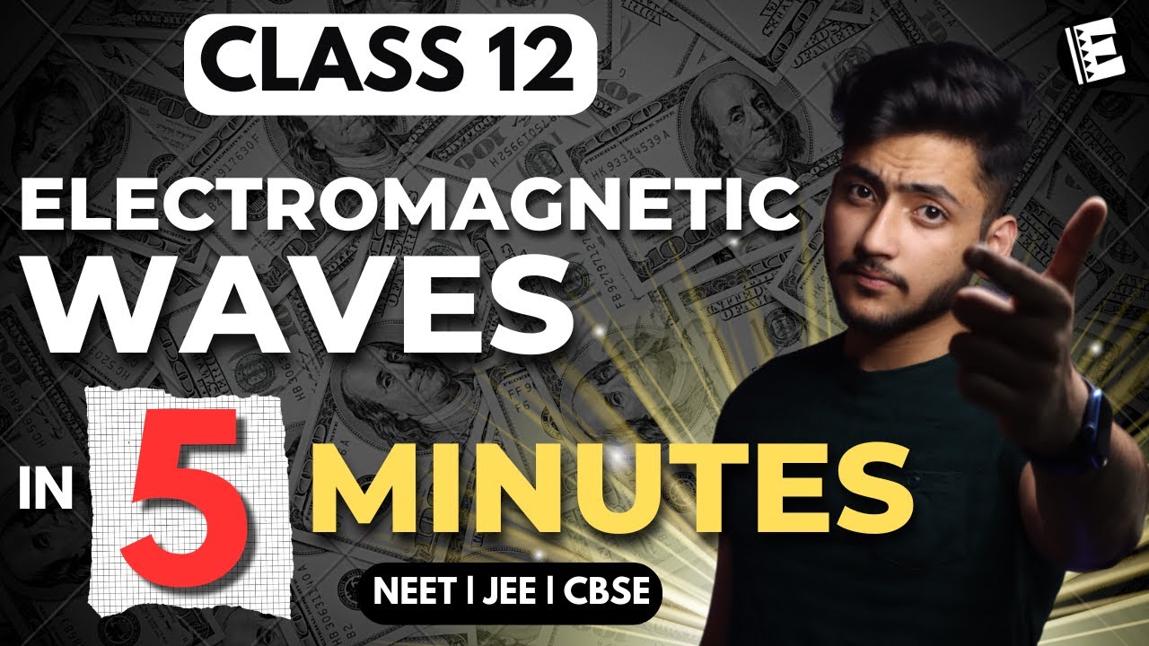 Electromagnetic Waves Class 12 Physics In 5 Minutes | Quick Revision ...