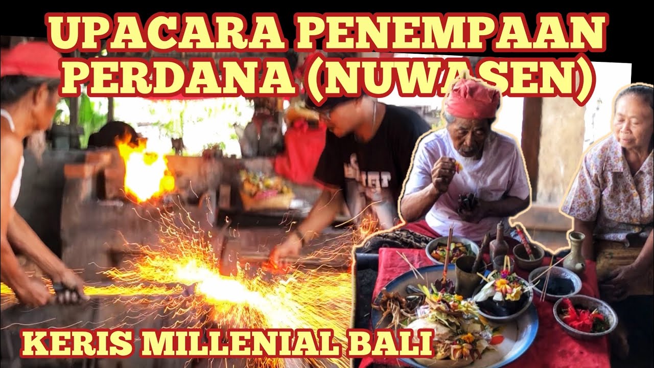 🐮🔥INILAH RITUAL UPACARA & TEMPA PERDANA KERIS. Terlengkap, Detail Untuk ...
