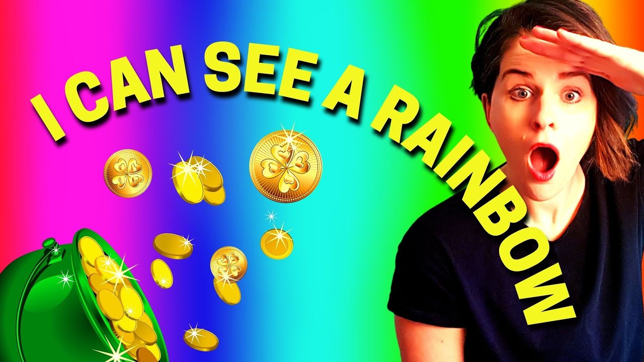 🌈 I can see a rainbow dance action song ⚡ Kids rainbow song 🌈