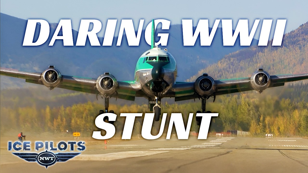 Heart-Stopping DC-4 Flight Recreates Dam Busters Raid! | Ice Pilots ...