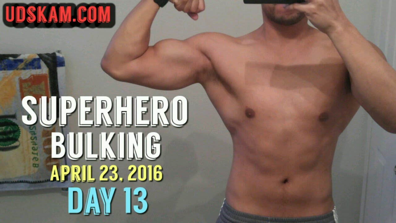 Kinobody SuperHero Bulking Day 13 - Intermittent Fasting Muscle ...