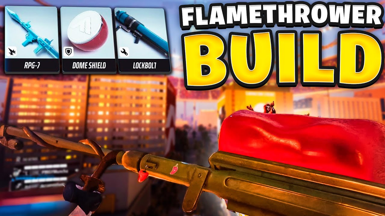 The BROKEN FLAMETHROWER Build in the Finals Season 6 - YouTube