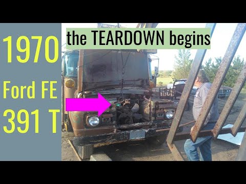 1970 Ford 391T Part 1 (we start digging in) - YouTube
