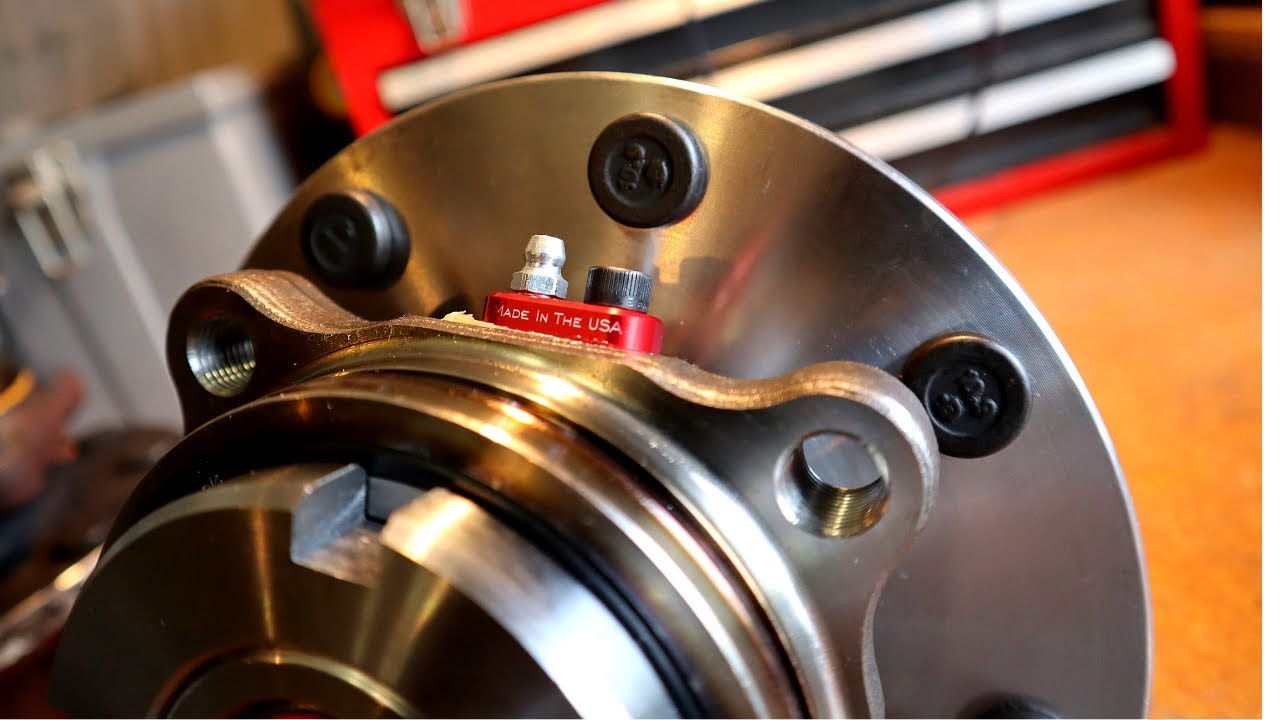 2000 7.3 Powerstroke: Replacing The Front Bearing and Hub Assembly Part ...