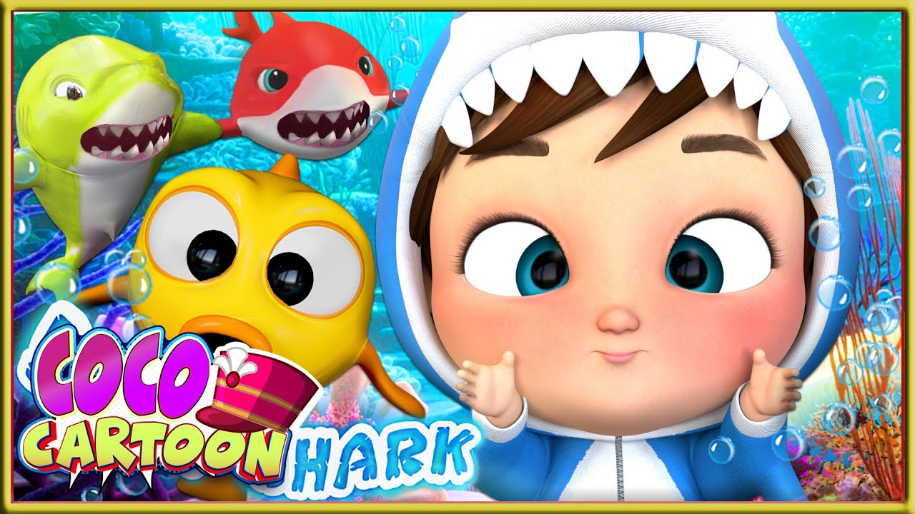 Tiburón Bebé 🦈🎶💙 - y más canciones infantiles y rimas infantiles - Coco ...