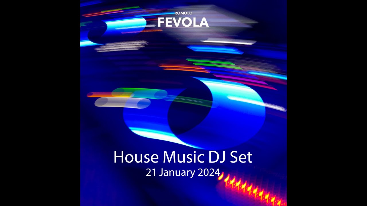 Live House Music DJ Set by Romolo Fevola - Manchester Uk - 21 January ...