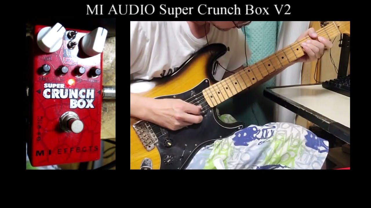 [Pedal] MI AUDIO Super Crunch Box V2 - YouTube
