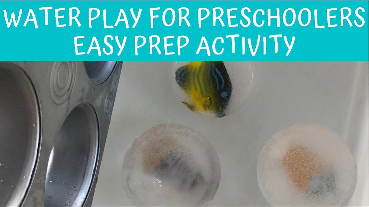 Sensory Play for Toddlers | Water Activities for Preschoolers | Fish ...