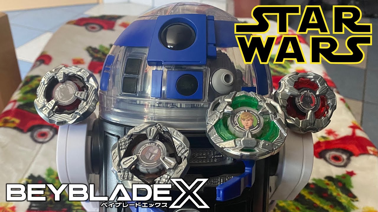 Beyblade X Star Wars Dual Packs Unboxing Luke Skywalker & Darth Vader ...