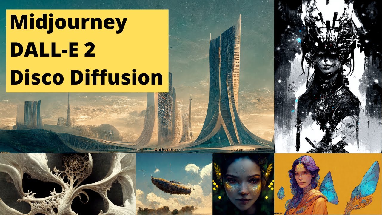 Midjourney V3? Let's compare with DALLE 2 & Disco Diffusion. - YouTube