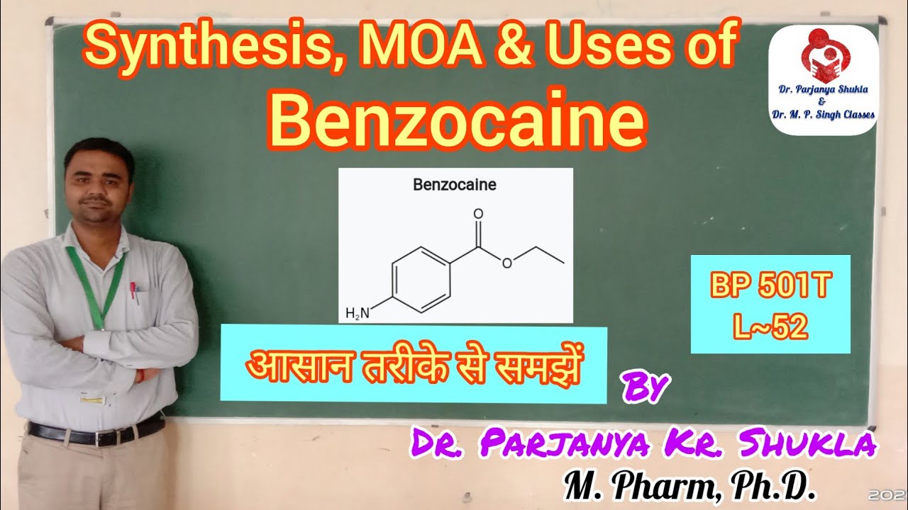 Benzocaine Synthesis Synthesis Of Benzocaine | Structure, MOA & Uses