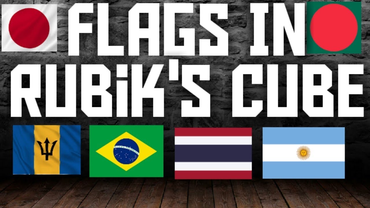 Making Flags in Rubik's Cube | Part - 1 | Splendid Shri - YouTube