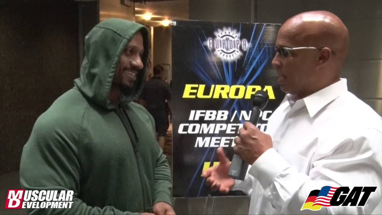 Sami Al Hadad Pre-Show Interview | IFBB Dallas Europa 2015 - YouTube